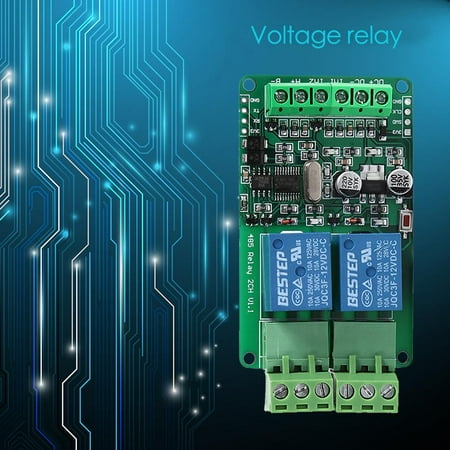 Coiry Modbus-Rtu 2 Way 12V Relay Module Switch 2 Way Relay Output RS485 Communication | Walmart ...