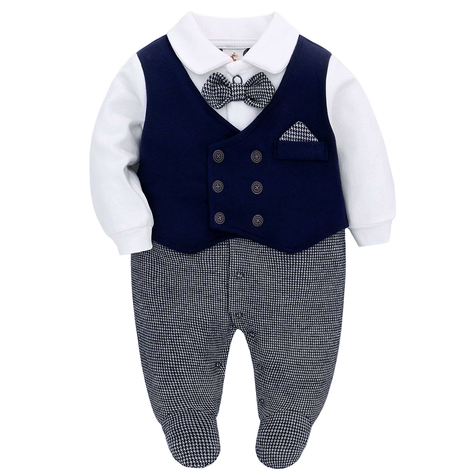 Click here for Famuka Baby Boys Outfit Newborn Gentleman Suit Gen... prices