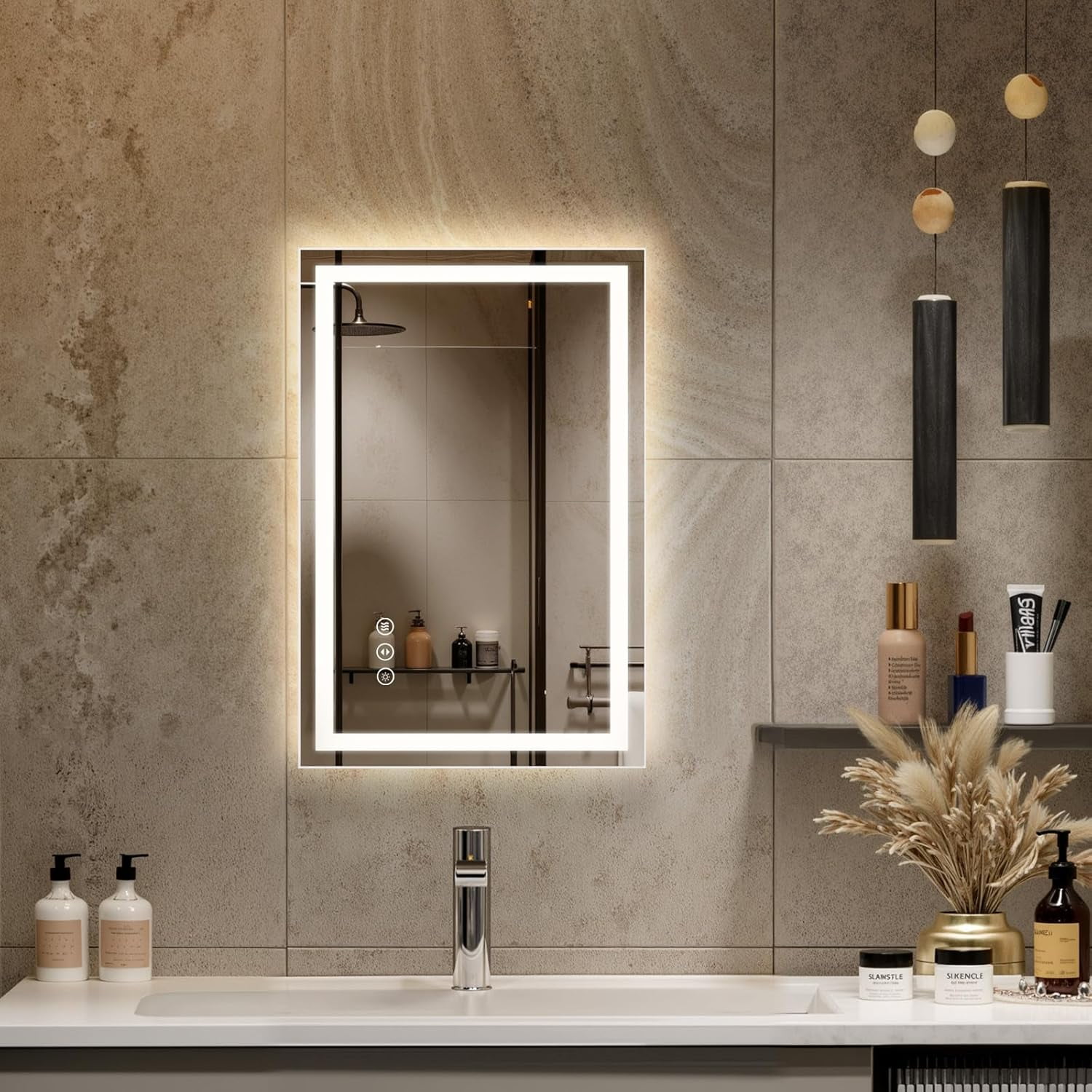 Click here for Wangbasdasd 16X24 Led Bathroom Mirror With Light... prices