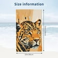 Cheetah Beach Towel Leopard Print Towel for Adults Kids Thin ...