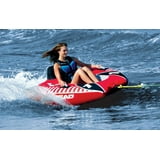 Airhead Viper 1 Single Rider Inflatable Lake Water Towable Tube for ...