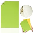 B5 PU Leather Top Spiral Notebook, 120 Lined Pages Top Turn Journal, 4 ...