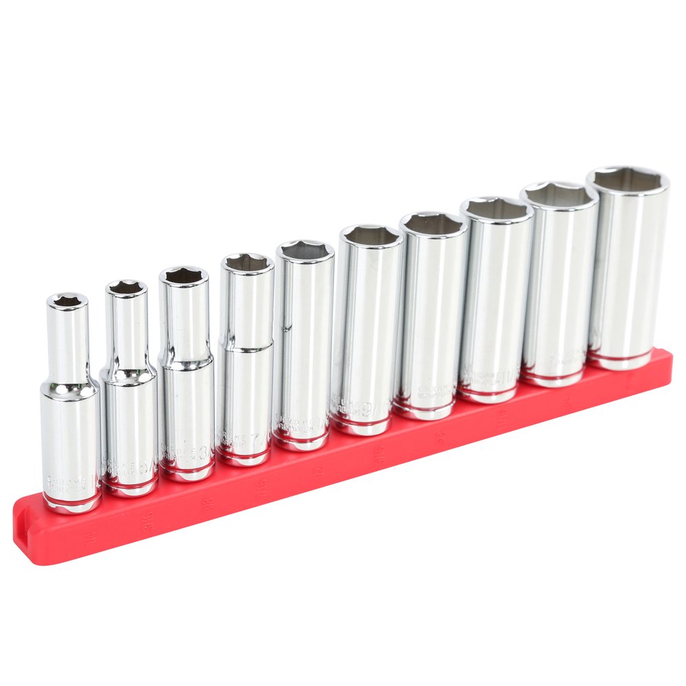 Hyper Tough 11-Piece 3/8-Inch Drive Deep SAE Socket Set - Walmart.com ...
