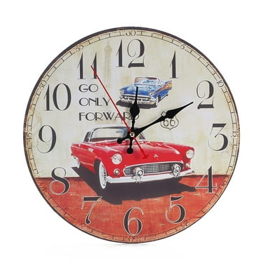 SKILCRAFT, NSN3897944, Slimline Round Wall Clock, 1 - Walmart.com