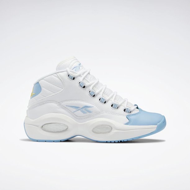 Reebok Footwear Men QUESTION MID FTWWHT/FLUBLU/TOXYEL SHOE - Walmart.ca