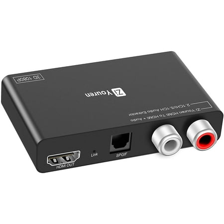 4K HDMI Audio Extractor Splitter, 1080P HDMI to HDMI Audio Converter ...