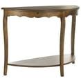 Free Shipping! Safavieh Christina Rustic Demilune Console Medium Brown ...