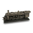 Resin Statues Bronze Finish Steam Locomotive Engine Statue Incredibly ...