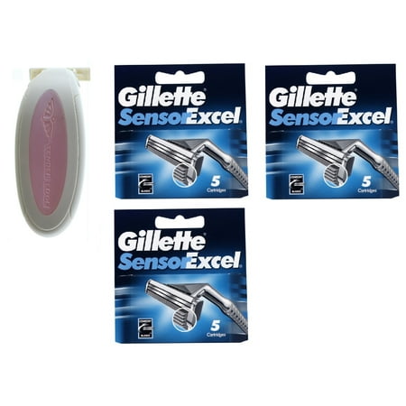 Sensor Excel Women's Compatible Razor (Pink) + Gillette Sensor Excel ...