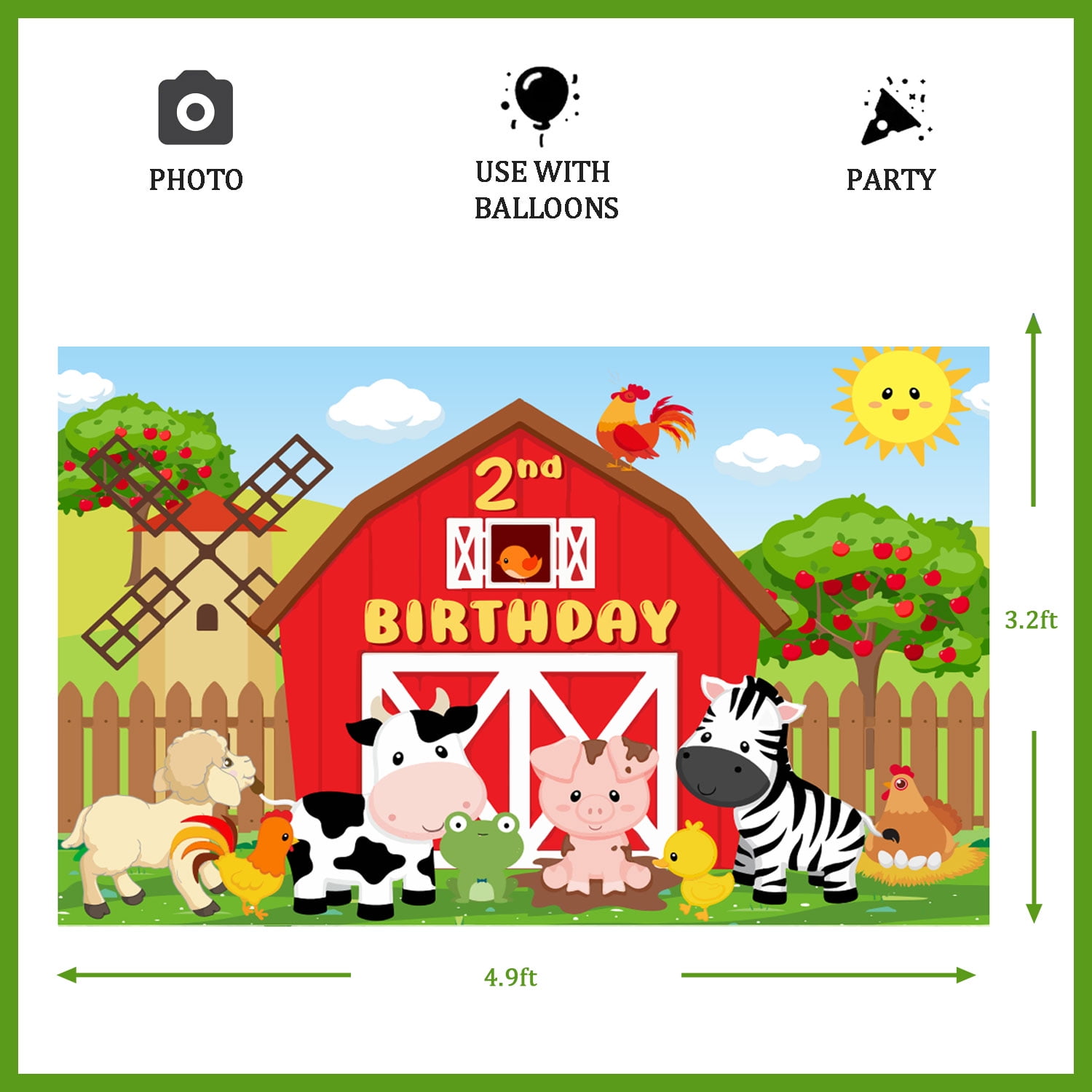Farm Animals Cartoon Pictures For Kids