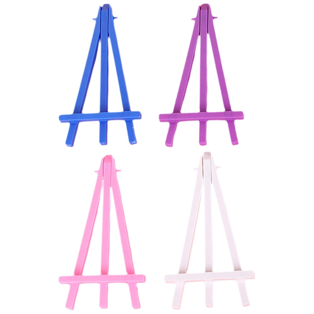 20pcs Tabletop Display Easel Small Plastic Easel Multi-use Painting ...