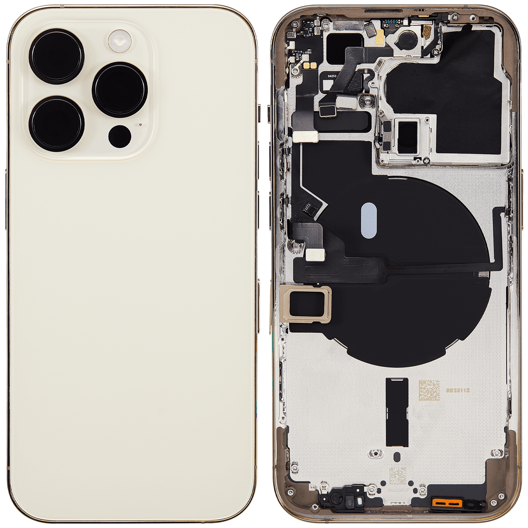 Click here for Esource Parts Iphone 14 Pro Back Housing W Small P... prices