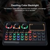 Live Sound Card Multifunctional Sound Mixer Board for Live Streaming ...