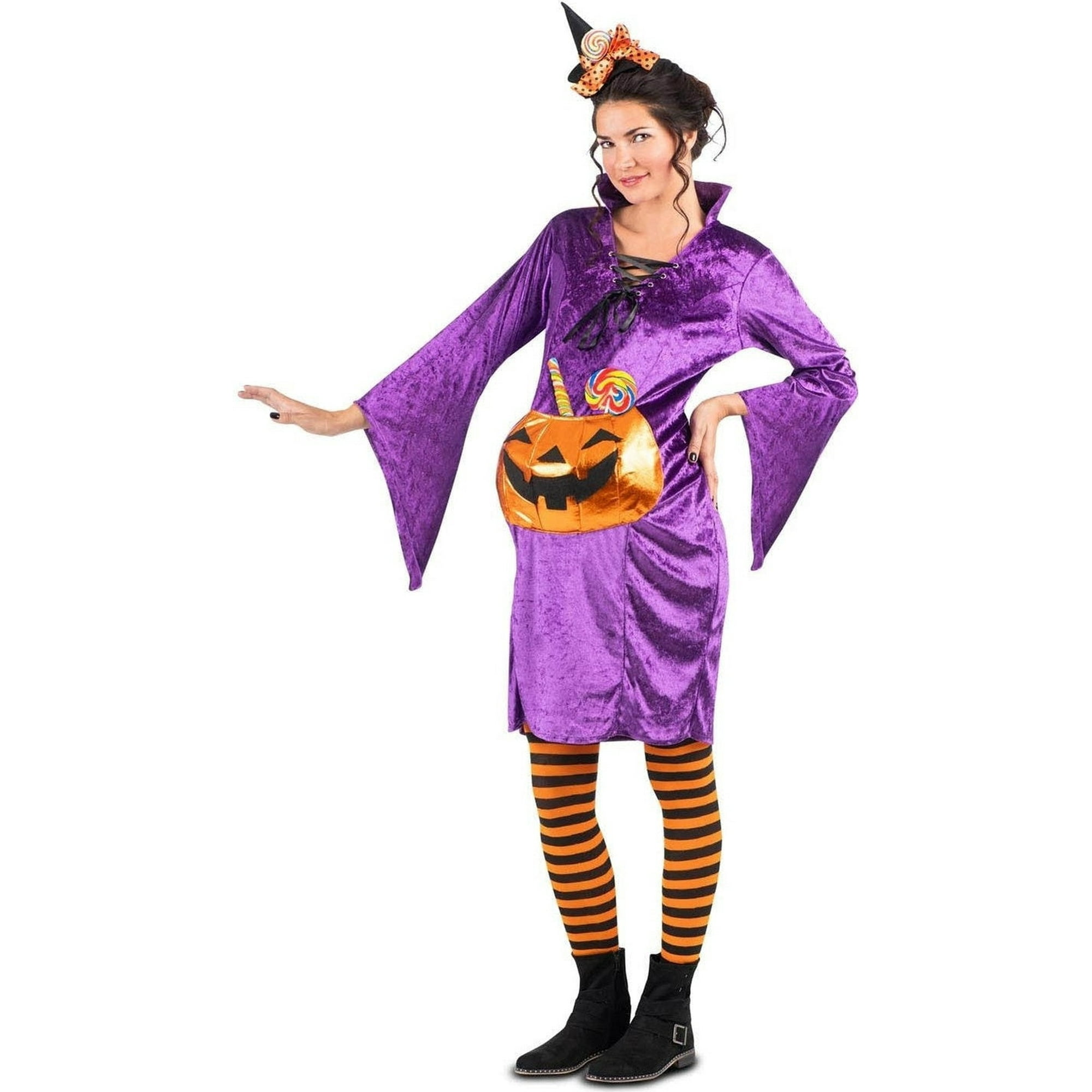 Click here for Mom Costume De Sorciã¨re Citrouille - Femme Encein... prices