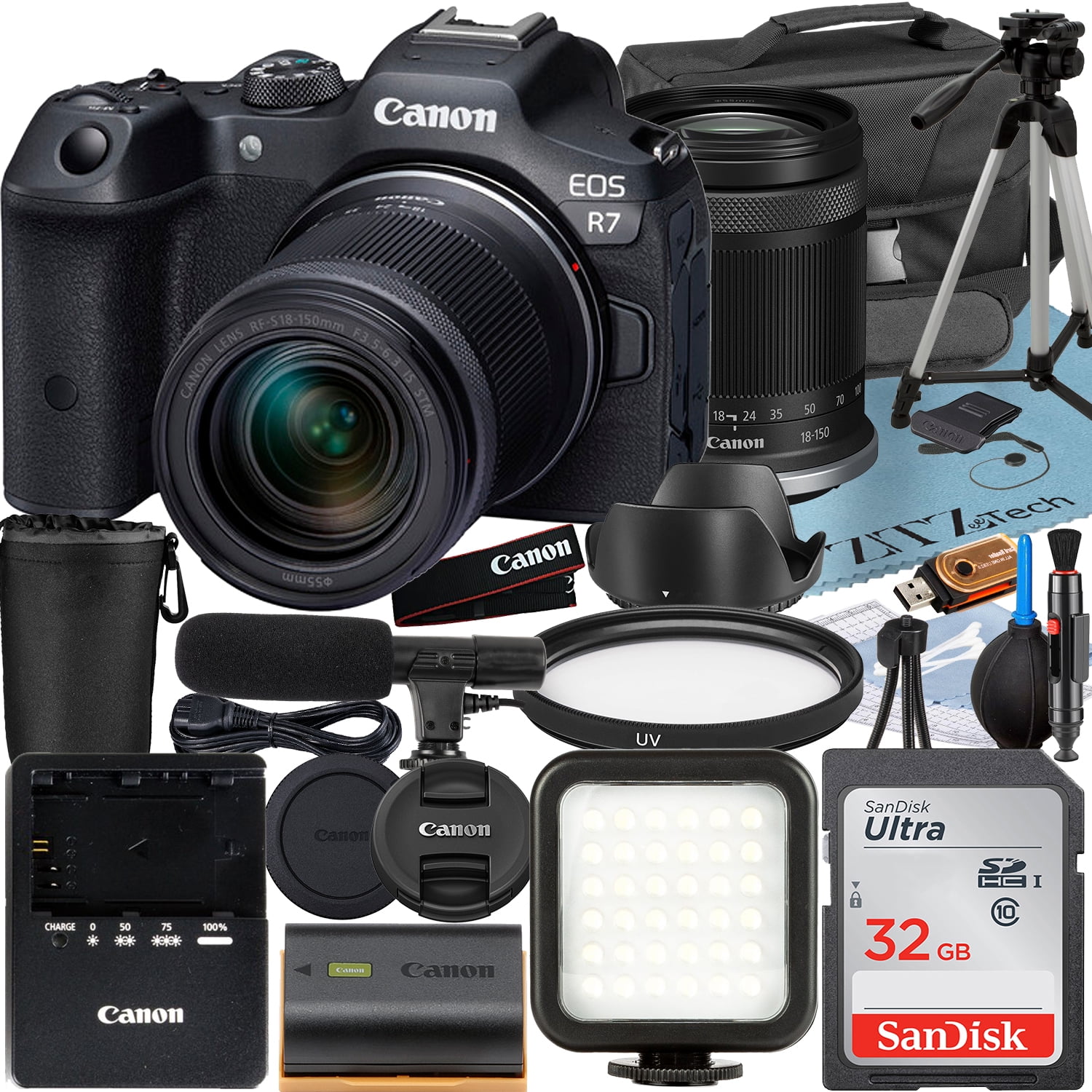 Click here for Canon Eos R7 Mirrorless Camera With Rf-S 18-150mm... prices