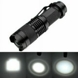 XMZHOU 2 Pack 2000 LM LED Mini Tactical Flashlights, Zoomable, Pocket ...