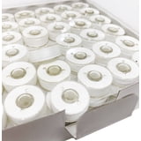 HimaPro 144 White Prewound Bobbins for Sewing and Embroidery Machines ...