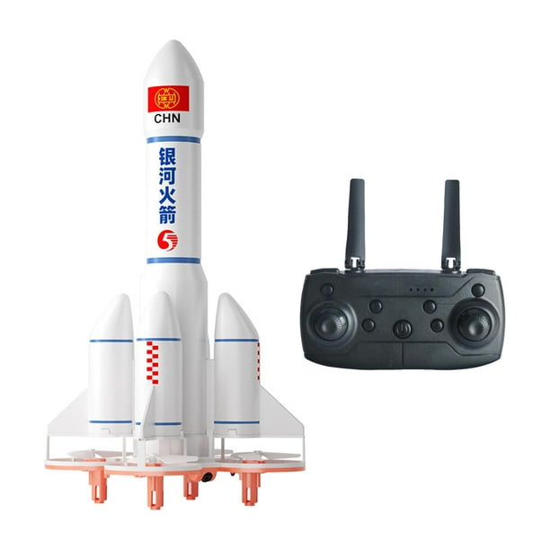 RC Shuttle 4 Canales USB Altitude Hold Aircraft RC Space Rocket ...