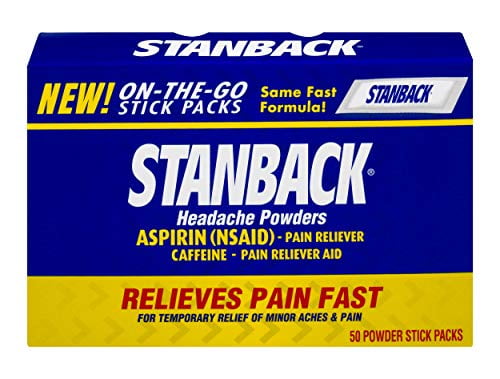 Stanback Headache Powders | 50 Count | Packaging May Vary - Walmart.com