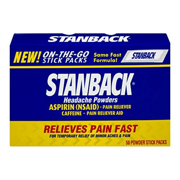 Stanback Headache Powders | 50 Count | Packaging May Vary - Walmart.com