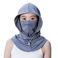 BByeadc Women's Hat UV Protection Balaclava Hat with Neck Guard & Face ...