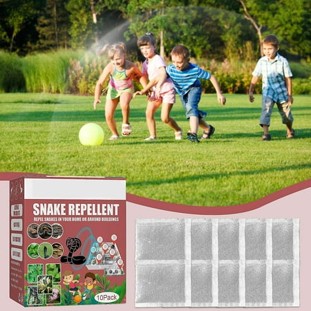Snake Away Repellent Bags 10 Pack Outdoor Garden Yard Anti-snakes ...