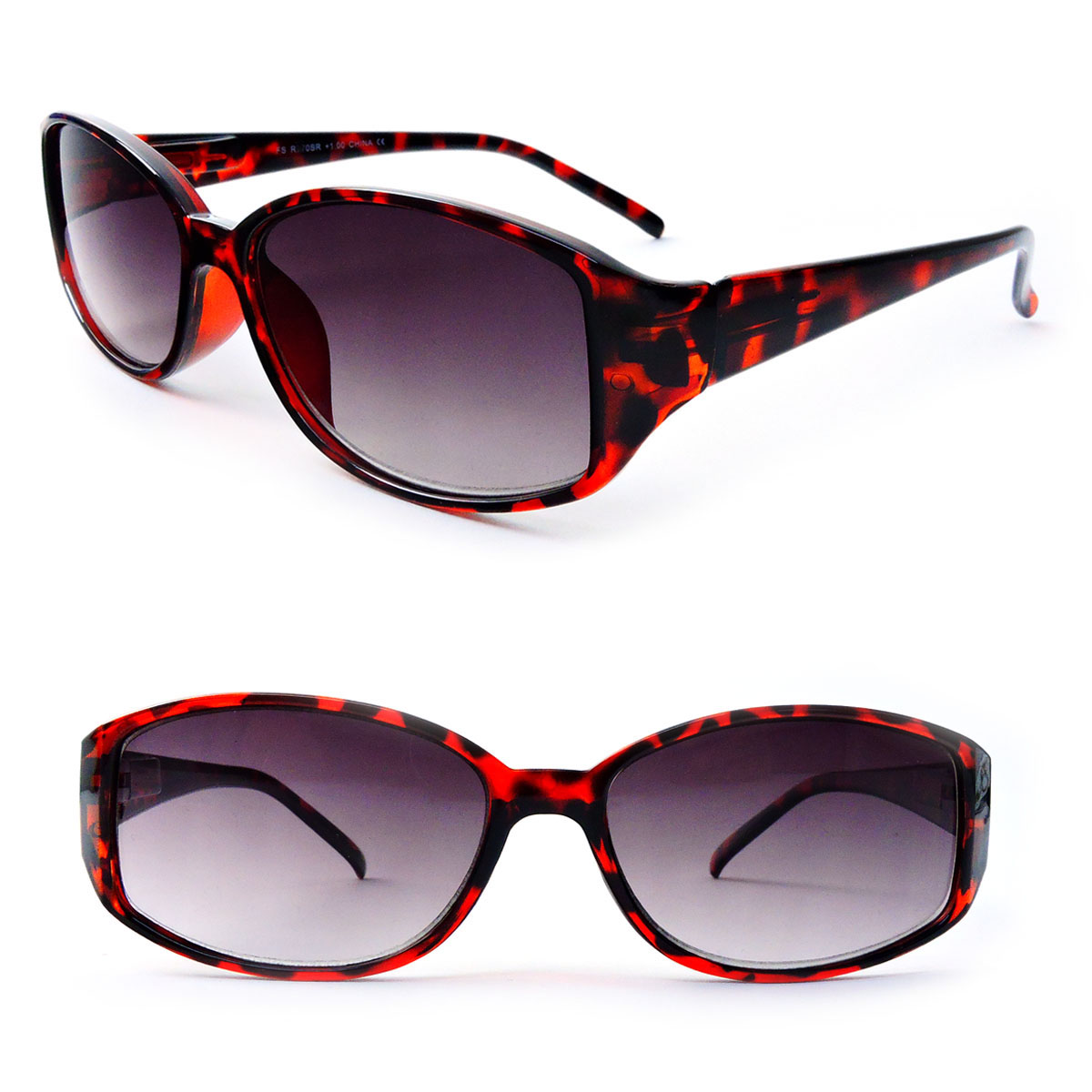 Classic Sun Readers Full Lens Spring Hinges Oval Reading Sunglasses Classic Sun Readers Full Lens Spring Hinges Oval Reading Sunglasses