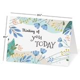 Current Thinking of You Note Cards - Set of 10, Blank Inside 4 ¼ x 5 ½ ...
