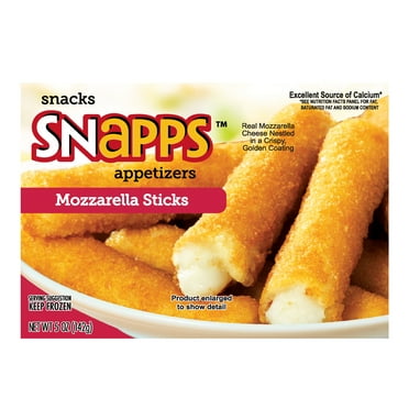 Farm Rich Breaded Mozzarella Cheese Sticks, 22 oz (Frozen Snacks and ...