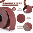 120 Grit Sandpaper Roll 3''x100 ft Long Emery Cloth Sand Paper Roll ...