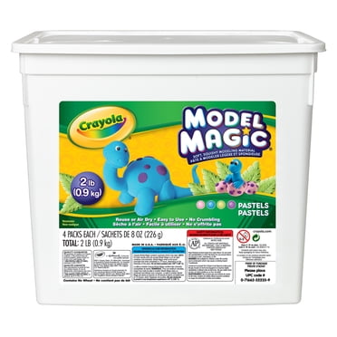 Crayola Modeling Clay 1 Lb Bucket, Brown, Set Of 4 Buckets - Walmart.com
