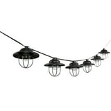 JONATHAN Y 10-Light Indoor/Outdoor 10 ft. Rustic Farmhouse Incandescent ...