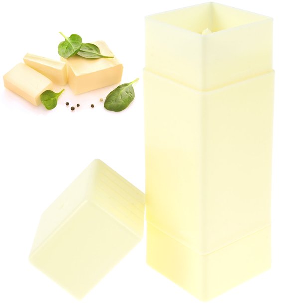 Butter Spreader Rotating Butter Stick Holder with Lid Plastic Butter ...