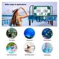 Digital PH EC TDS SALT SG.Temp Meter Water Quality Tester Data Logger 6 ...