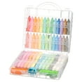 Play Day 80 Piece Sidewalk Chalk Set with Carrying Case and Spirograph ...