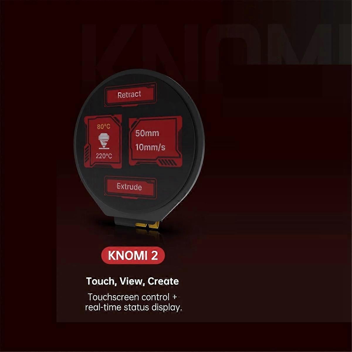 KNOMI V2.0 1.28-Inch Display Screen for 3D Printers for Klipper V2.4 ...