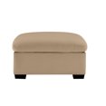Cloudies Velvet Storage Ottoman Sofa with Hidden Storage & High ...