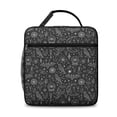 Bat and Moon Gothic Pattern Insulated Lunch Bag Teens,Lunch Box for Men ...