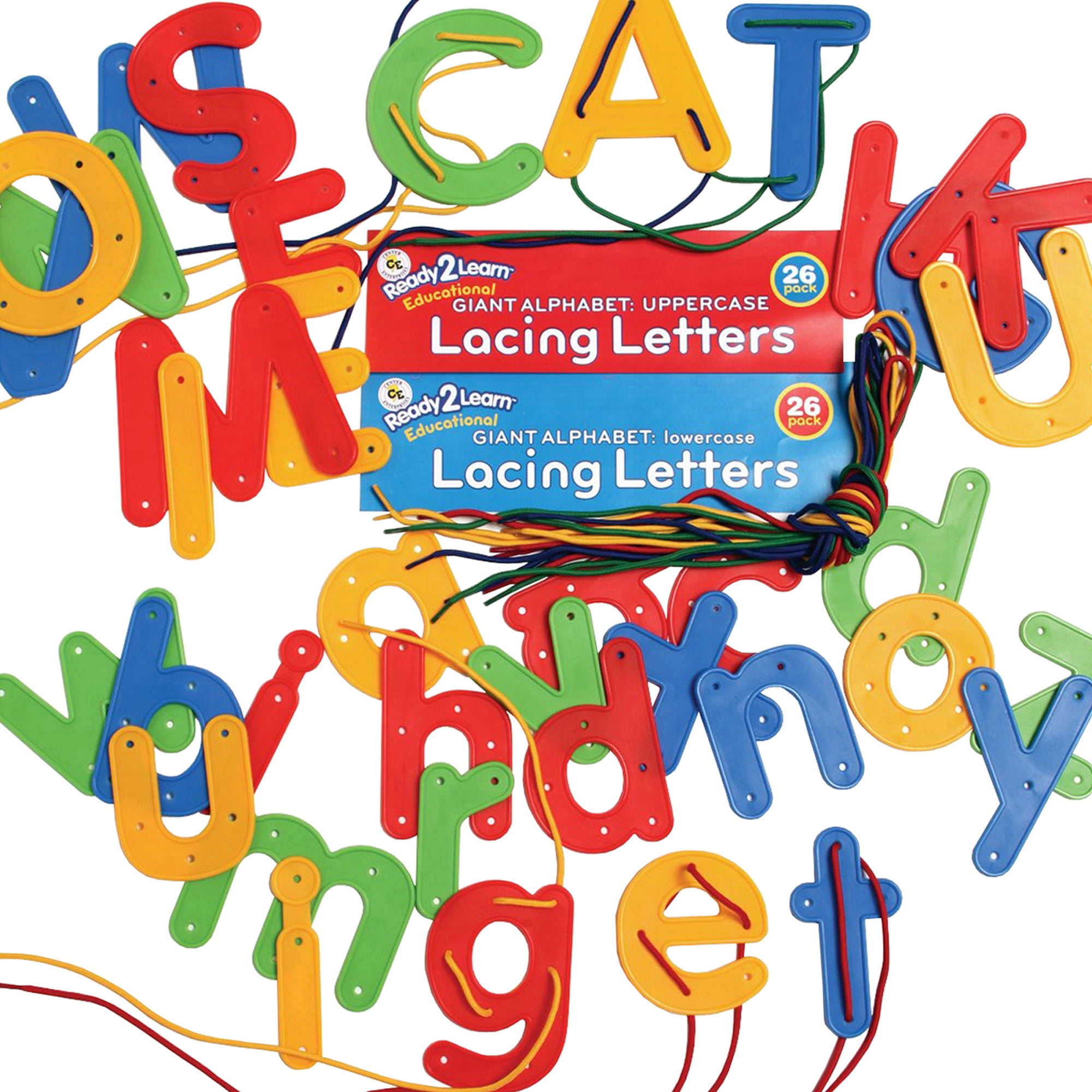 Ready2Learn™ Lacing Letters, Alphabet Combo Uppe/Lowercase - Walmart.com