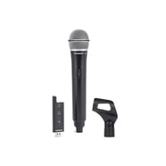 Samson Q2U Black Handheld Dynamic USB Microphone with Boom Arm and Pop ...
