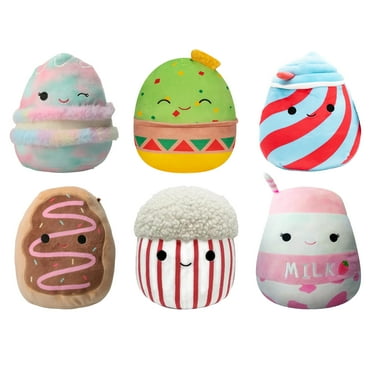 Squishmallow 5" Plush Mystery Box, 5-Pack - Assorted Set of Various ...