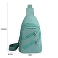 Latrodar Sling Bag For Women & Men Crossbody Backpack With Headphone ...