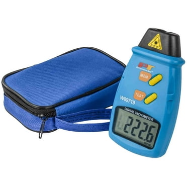 AGPtek General LCD Digital Laser Photo Tachometer RPM Tach Tool (2.5 to ...