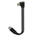 Flexible Flat FPC USB C Cable 90 Degree Angled Design 45W PD Charging ...
