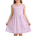 Afuyipoi Girls Floral Dress (2-13 Years) Soft Breathable Fabric Floral ...
