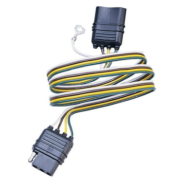 Hopkins 4 Wire Flat to 6 Pole Round and 4 Wire Flat Multi-Tow - Walmart.com