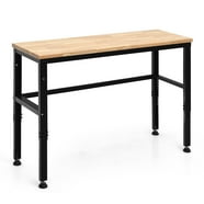 WORKPRO 2-in-1 48-Inch Workbench and Cabinet Combo with Light, Steel ...