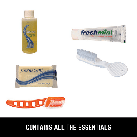 Go2Kits - Go2Kits Essential Prison Hygiene Toiletry Kit in Resealable ...