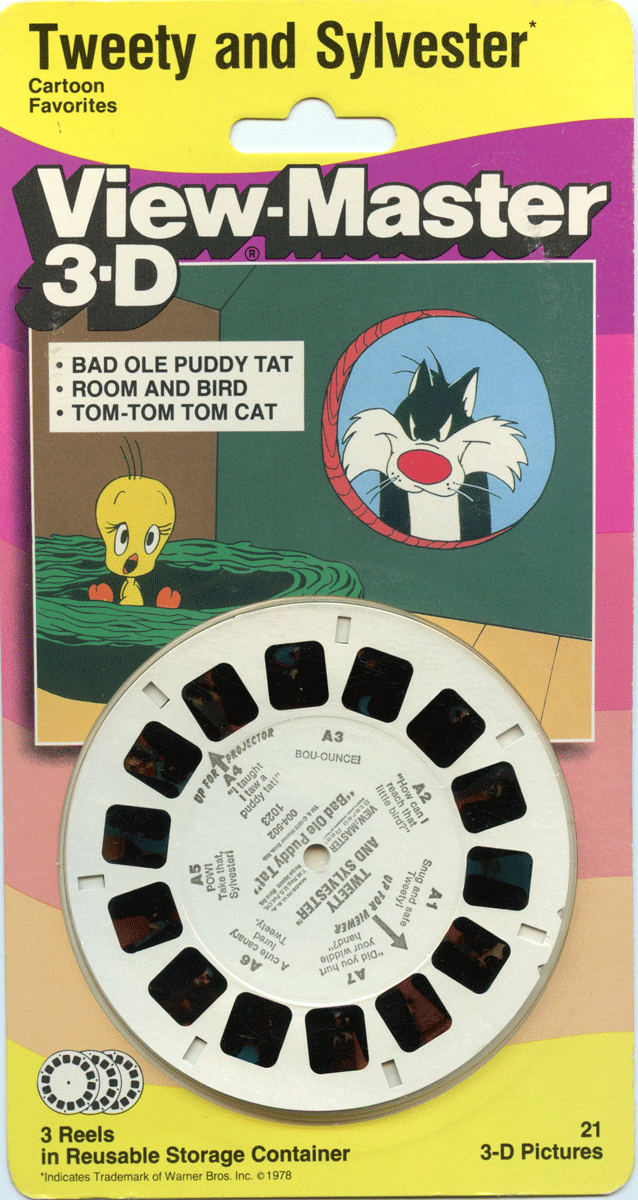 Tweety and Sylvester - Classic ViewMaster - 1970s TV Show - Walmart.com