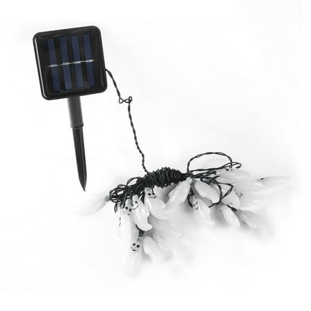 ASPIRANT 20 LED Ghost Solar String Lights with Solar Panel Waterproof ...
